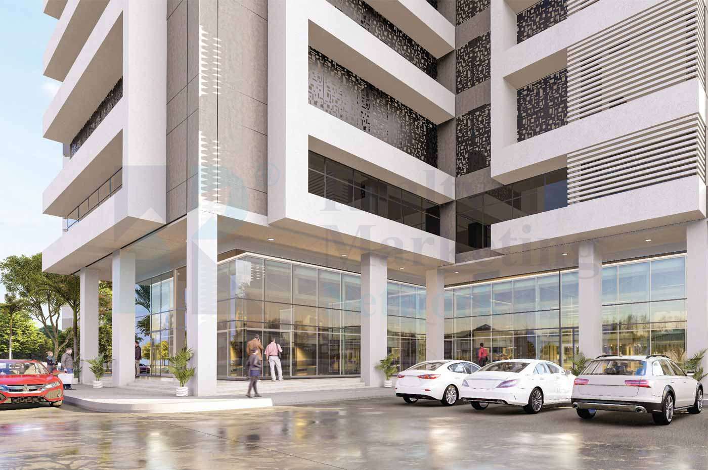Showrooms Available for Booking In A&Z Tower - Realty Investments